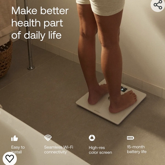 Bath | Smart Bathroom Scale White | Poshmark
